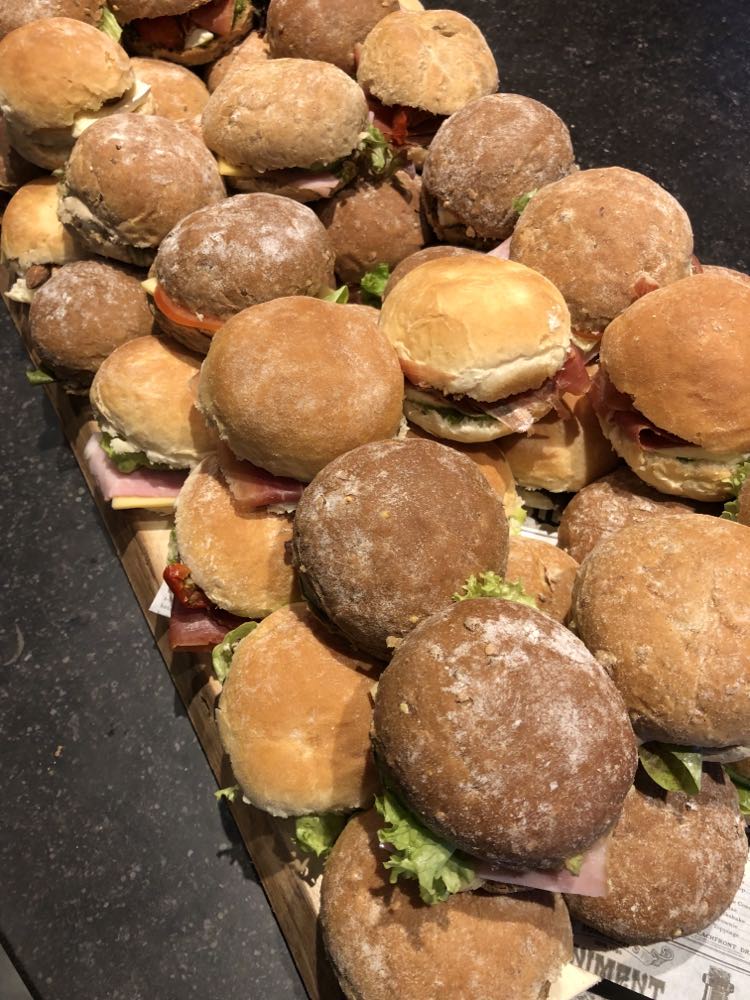 Mini belegde broodjes - Cuisine Celien